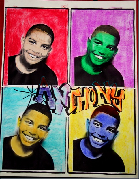 smART Class: 5th Grade Self Portraits